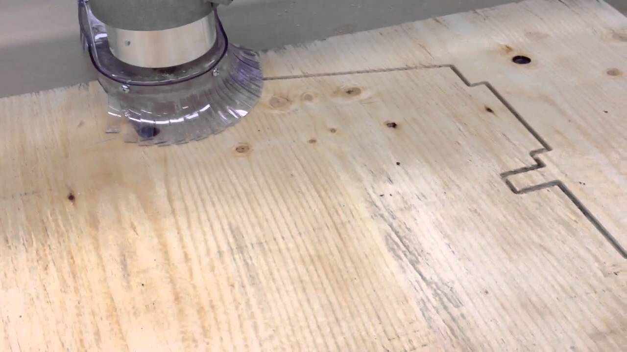Shopbot Buddy cutting stool - YouTube