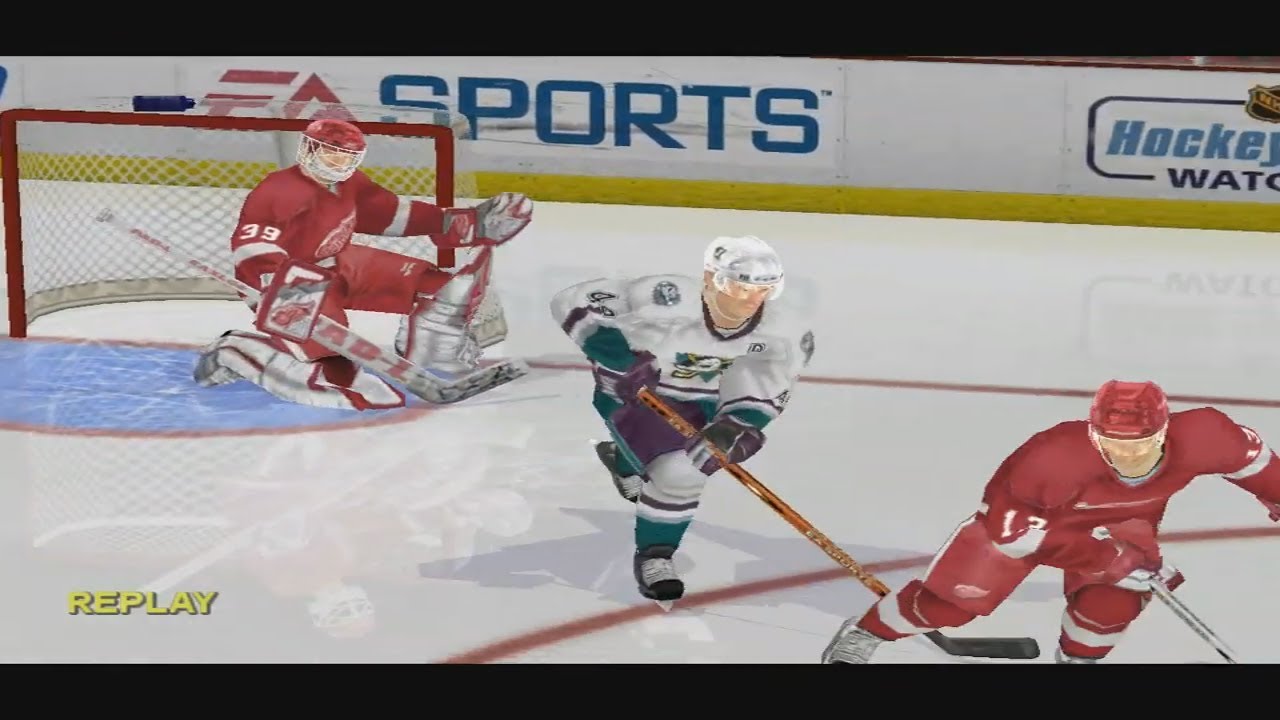 NHL 2004 - 2003 - Detroit Red Wings VS Anaheim Ducks (PC) - YouTube