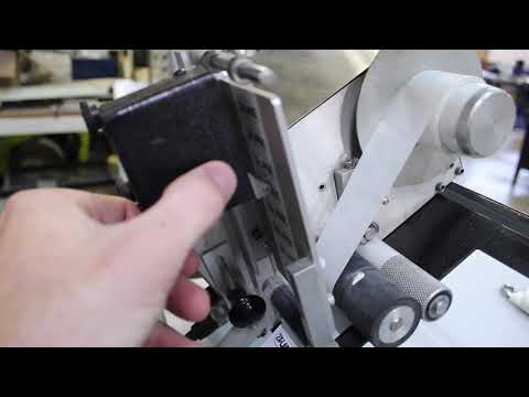 EZ Fold Automatic Folding Machine with Label Applicator - YouTube