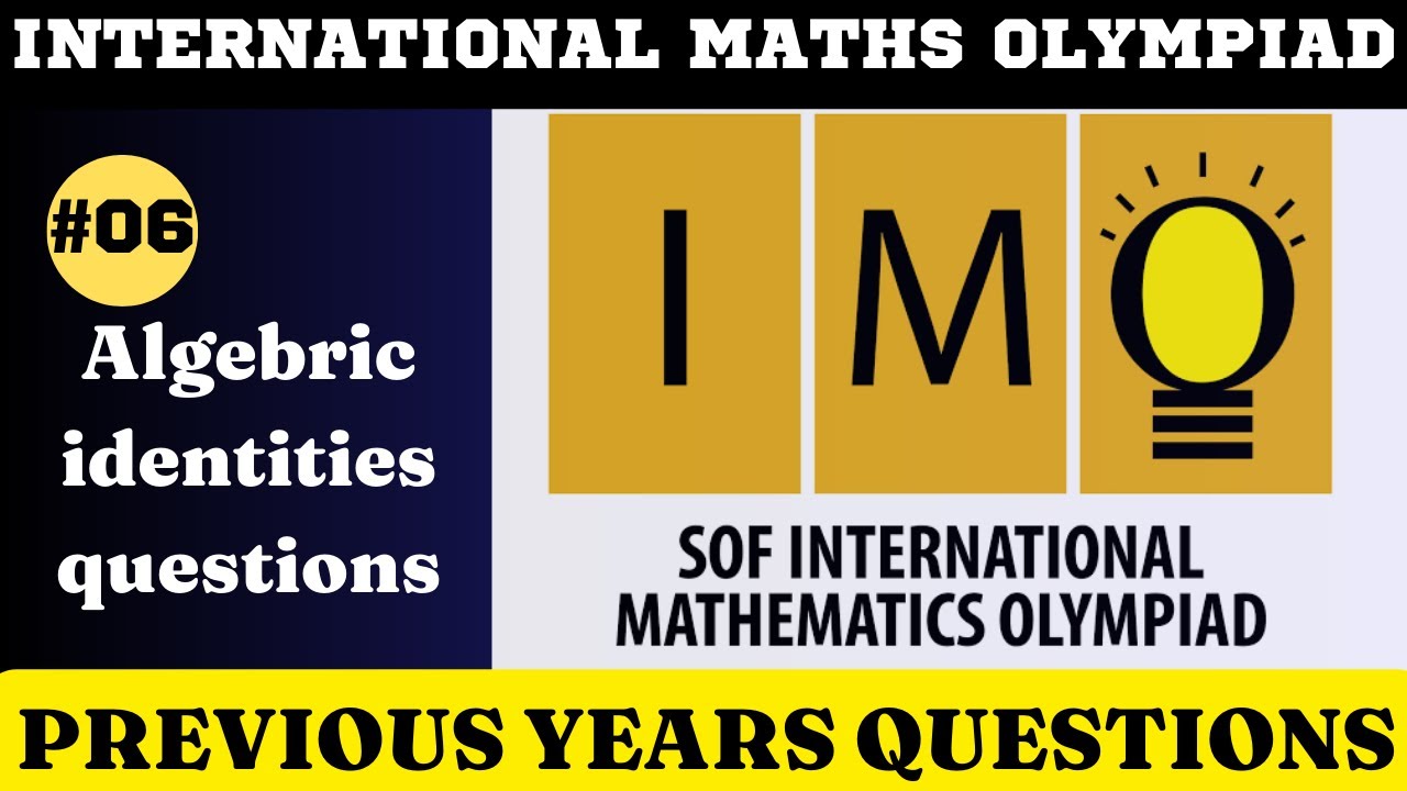 Best Maths Olympiad Algebric Questions | Mathematics Olympiad ...