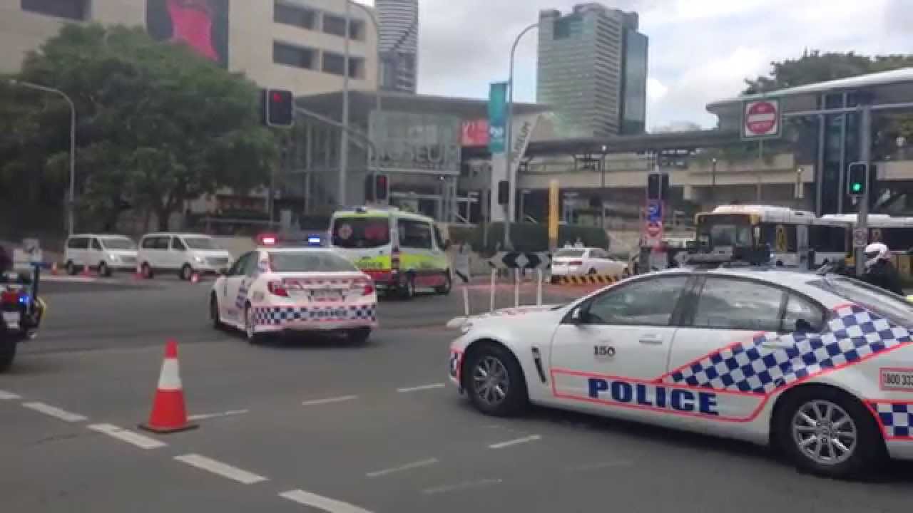 G20 Brisbane - Queensland Police VIP Motorcade - YouTube