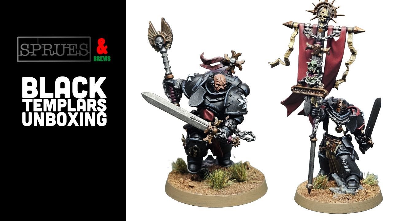 Black Templars Unboxing - Execrator and Crusade Ancient - Warhammer 40k ...