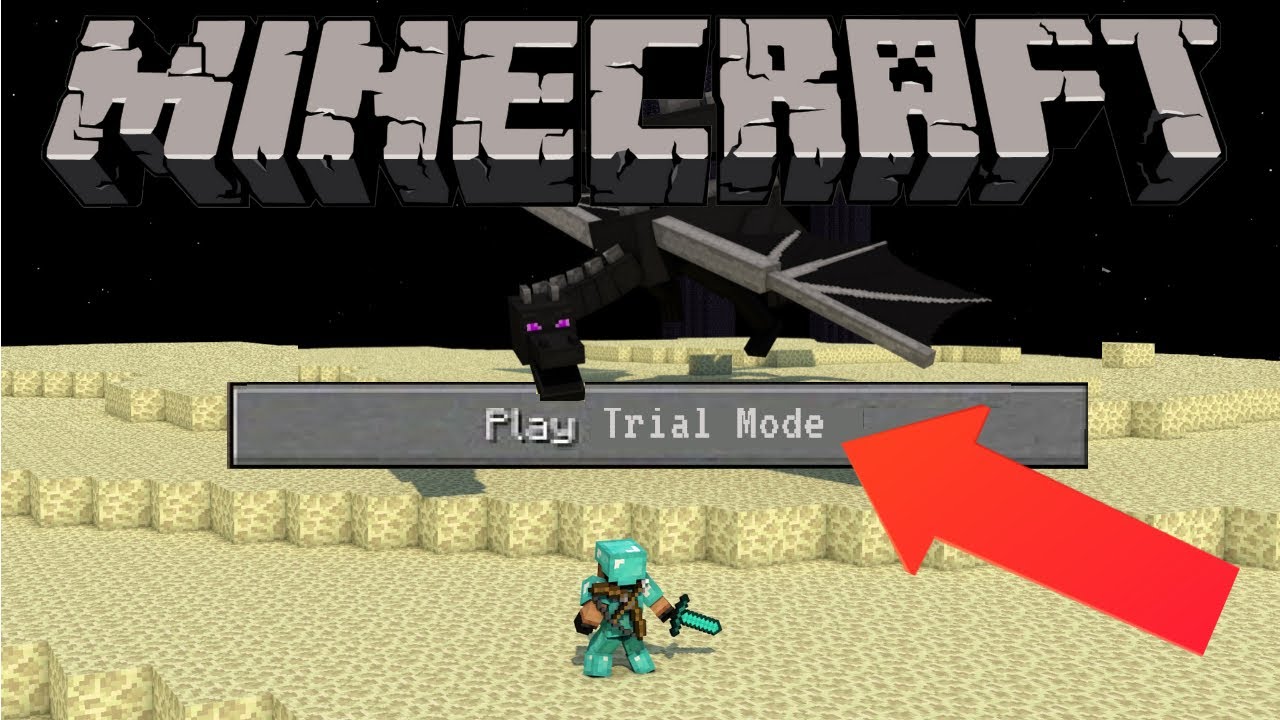 I Played Minecraft TRIAL MODE - YouTube