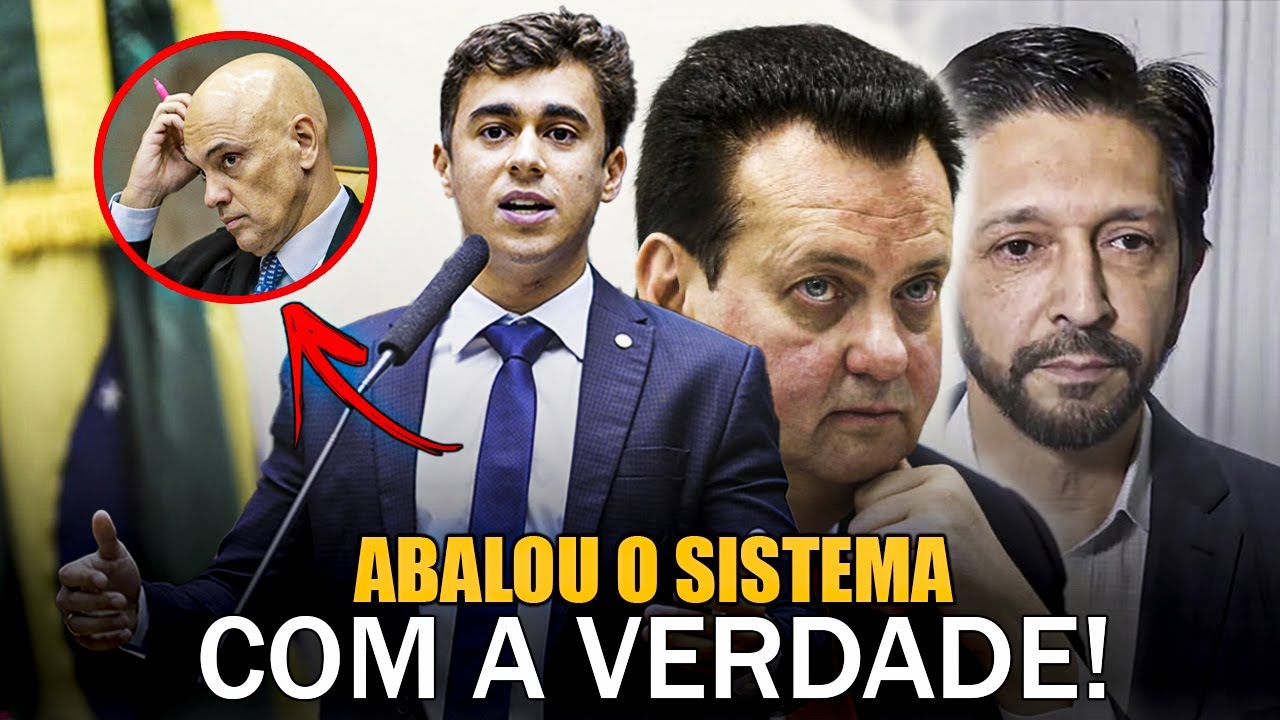 NIKOLAS FERREIRA IRRITA RICARDO NUNES APÓS REVELAR A FARSA DE CASSAB E ...