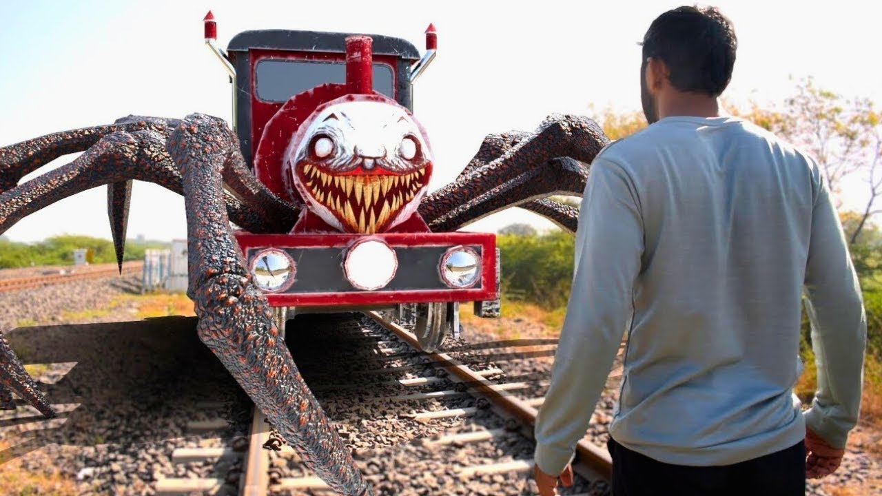🛑CHOO CHOO SPIDER MONSTER TRAIN Gameplay | CHOO CHOO CHARLES - YouTube