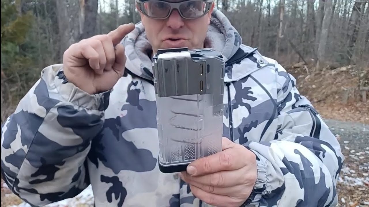 Lancer L7 Clear AR-10 Magazines - YouTube