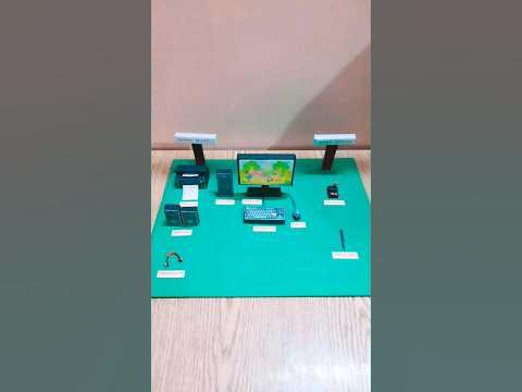 Computer 🖥 //@ Input and Output Devices School Project Model #short ...