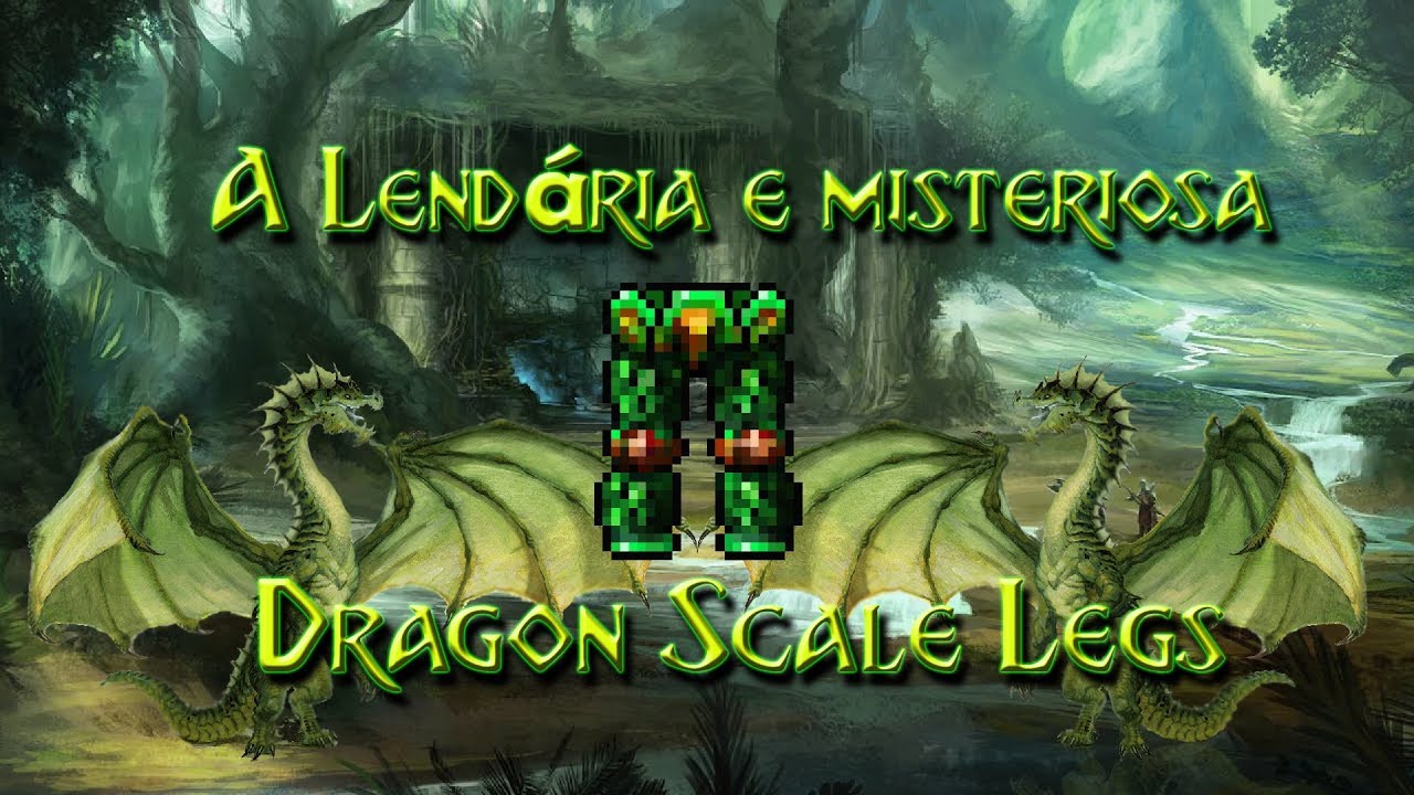Tibia: A Lendária e Misteriosa Dragon Scale Legs - YouTube