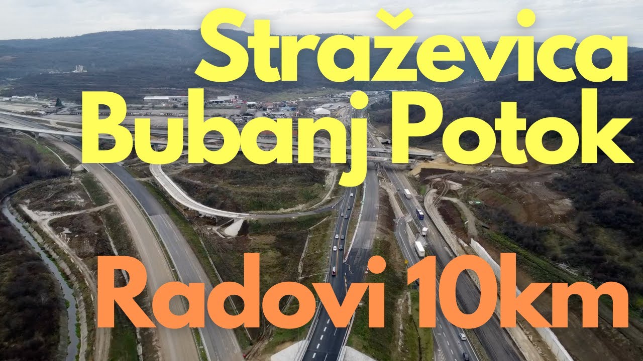 Strazevica - Bubanj Potok - Radovi - 2022 - Decembar - YouTube