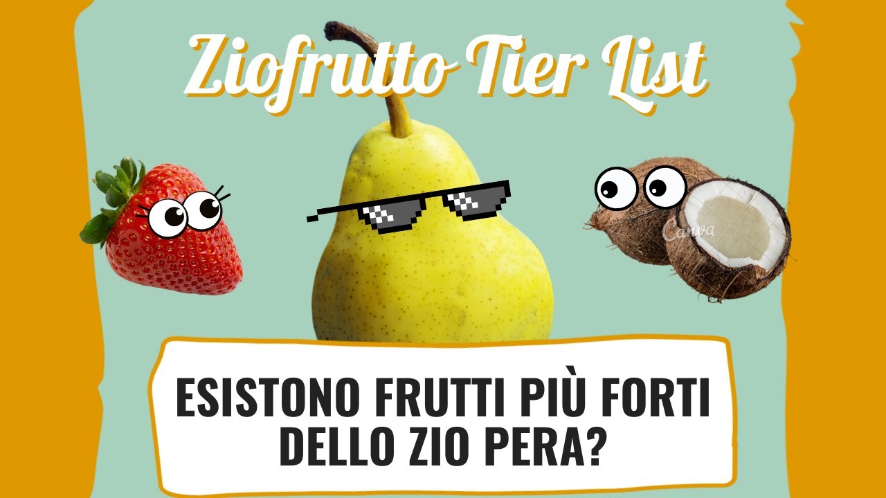 ZIO PERA! (e gli altri zii frutto) - YouTube