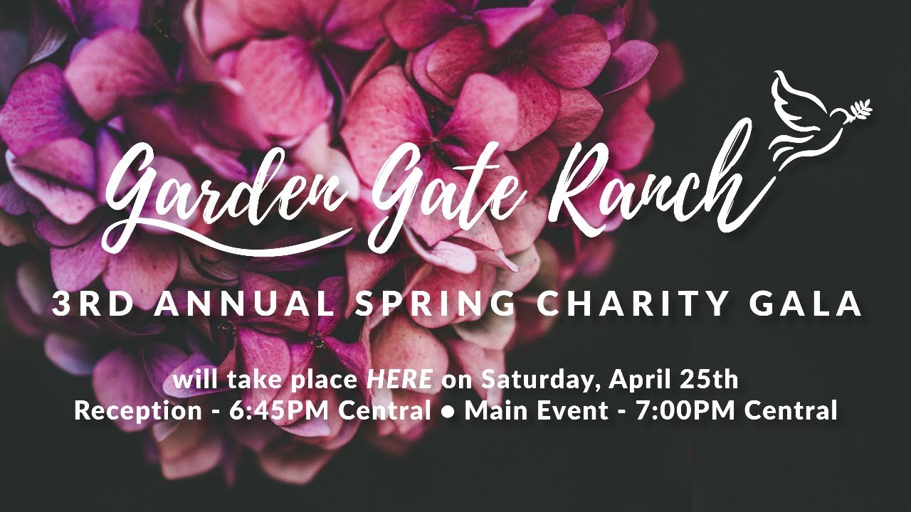 Garden Gate Ranch 3rd Annual Spring Charity Gala - YouTube