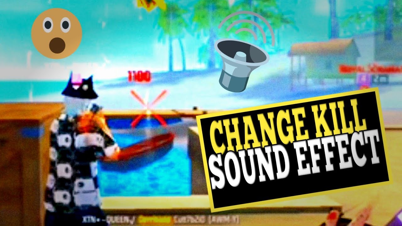 How to change kill sound effect on FF #freefire #freefire #freefire # ...