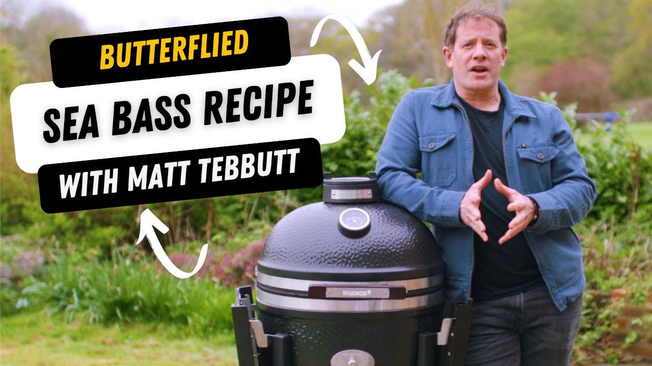 Matt Tebbutt’s Butterflied Sea Bass Recipe - Monolith Avantgarde Ceramic - YouTube