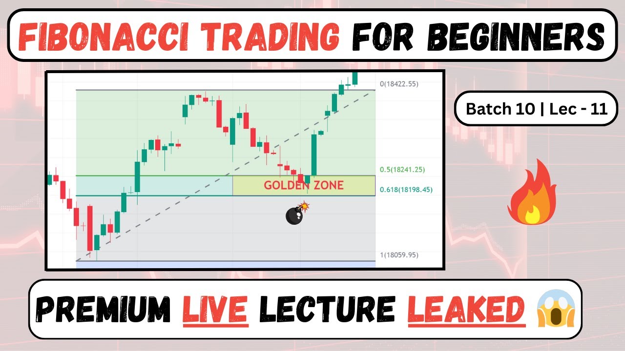 Fibonacci Trading For Beginners | Price Action COURSE 😱 | Premium Lec ...