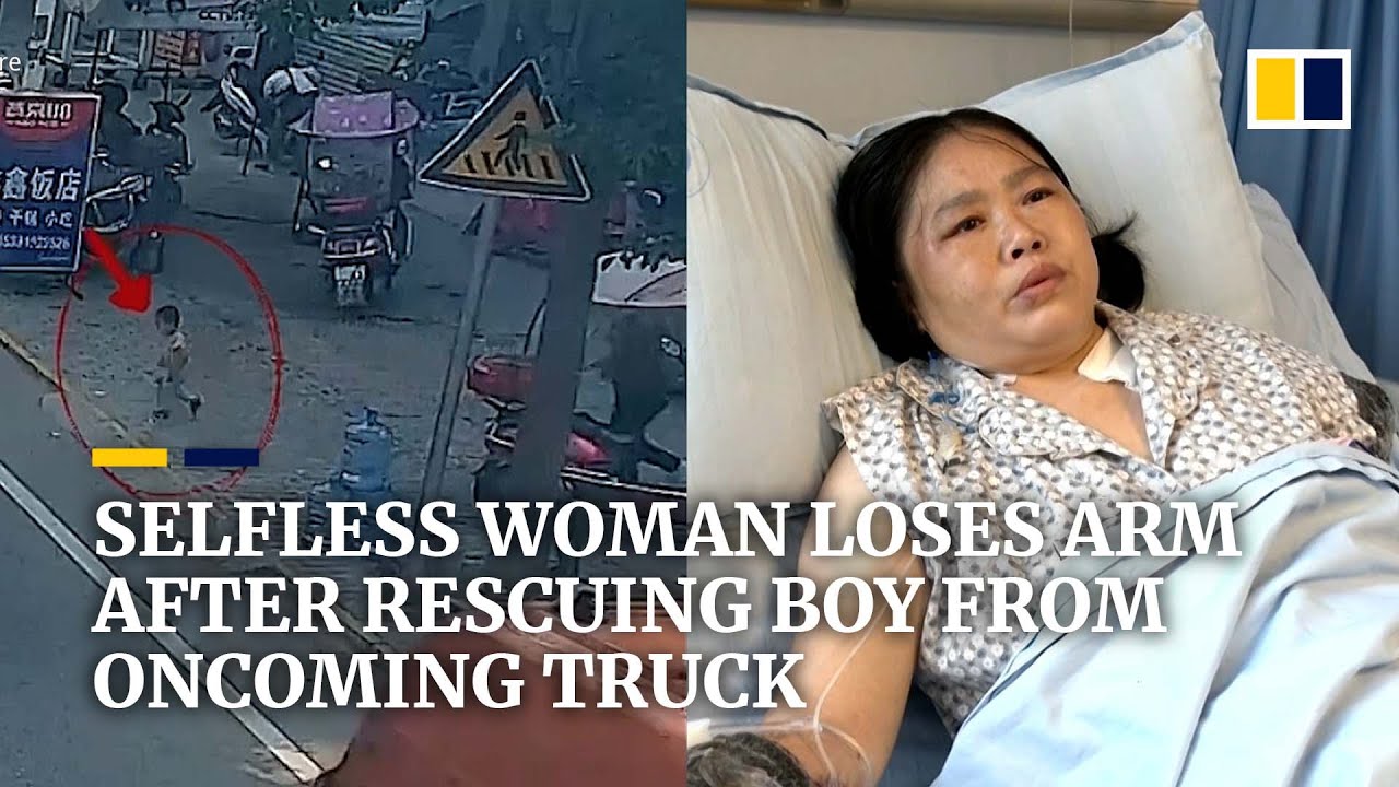 ‘It was worth it’: Selfless woman loses arm after rescuing boy from ...