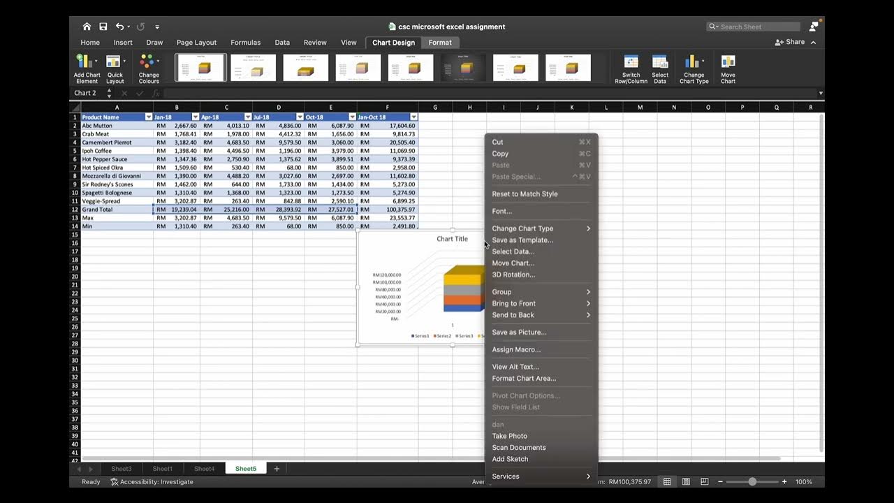 How to analyse data using Microsoft Excel | UiTM CSC098 ASSIGNMENT ... How to analyse data using Microsoft Excel | UiTM CSC098 ASSIGNMENT ...