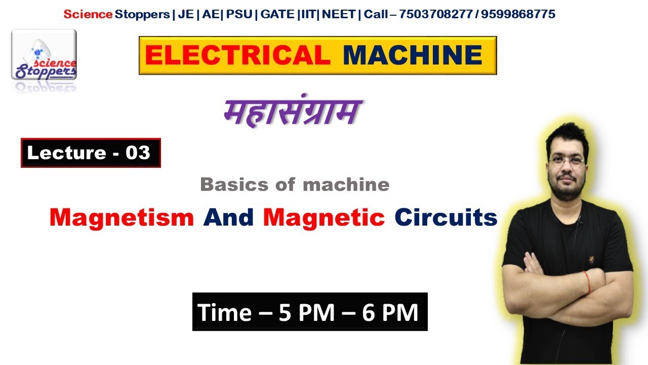 Electrical Machine | Lecture - 03 | Basics Of Electrical Machine ...