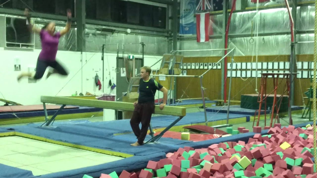 Double and a Half Front Sault - YouTube