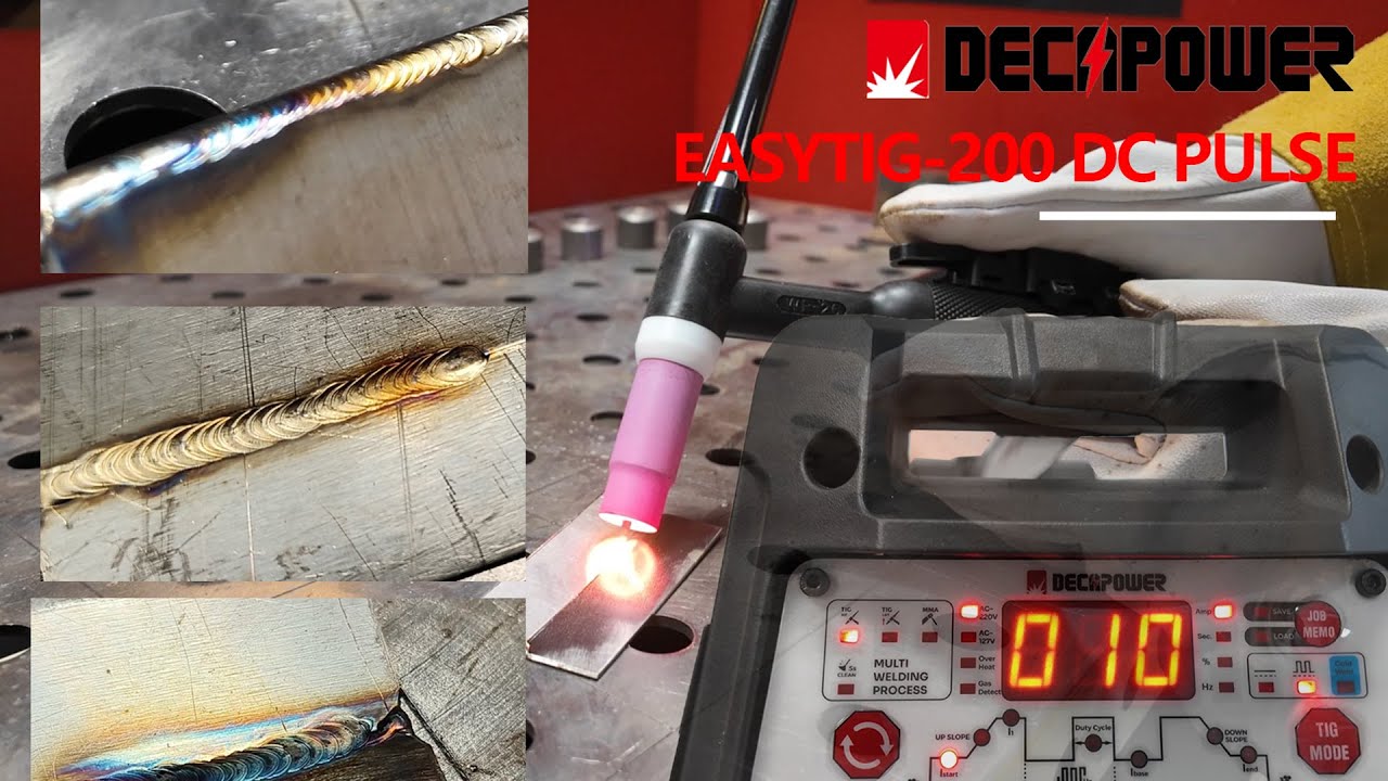 DECAPOWER Application of cold TIG welding on thin stainless steel ...