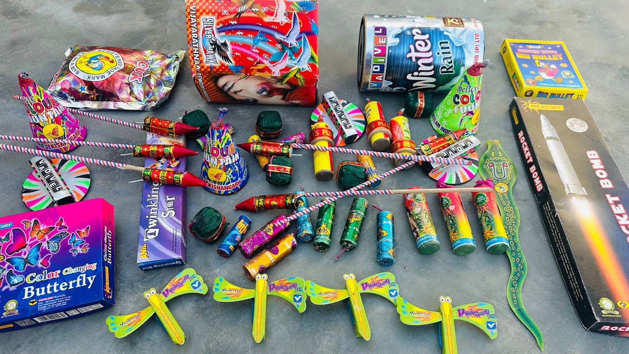 Diwali Ke Crackers Patakhe Testing 2024 | New Diwali Flying Testing ...
