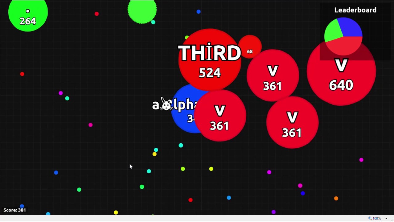 agar.io Team mode - 🙌Happy gets 10k mass and another 😡revenge against ...