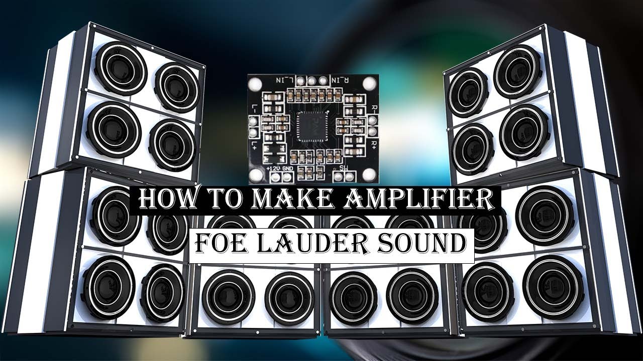 Learn How to Make Your Own Amplifier at Home - Easy DIY Guide! - YouTube