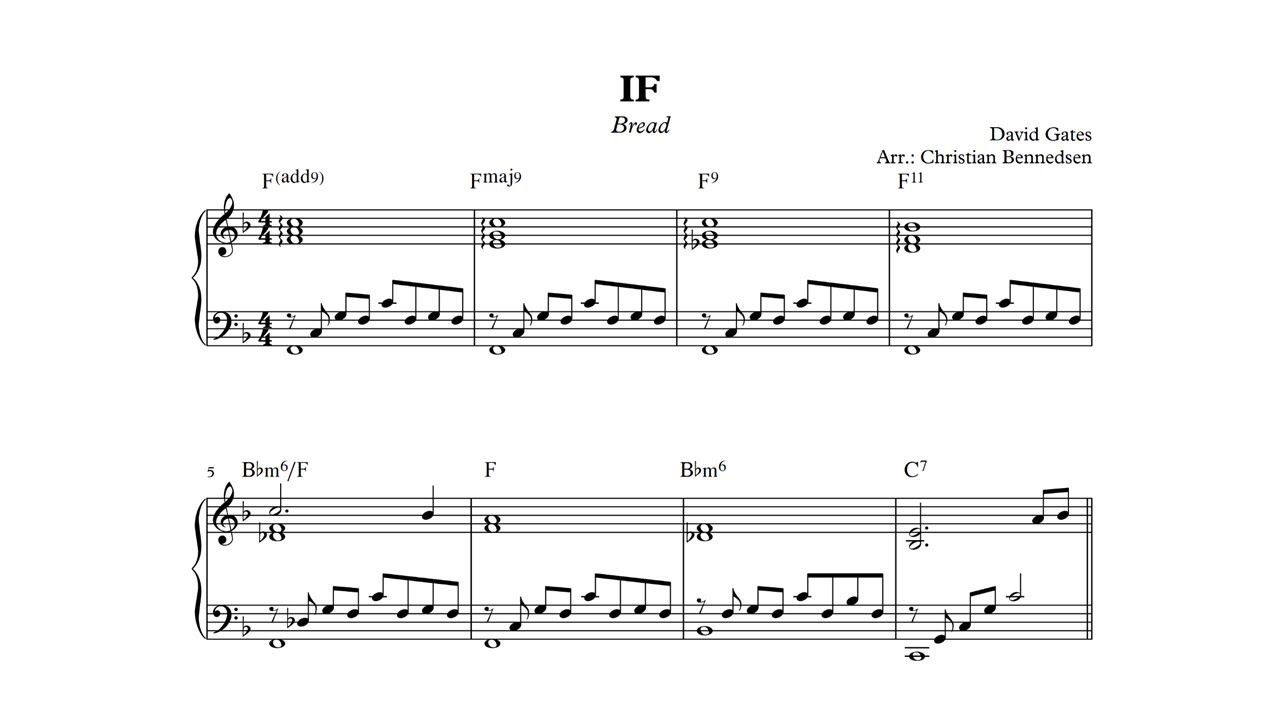 If - Piano Chords - Chordify