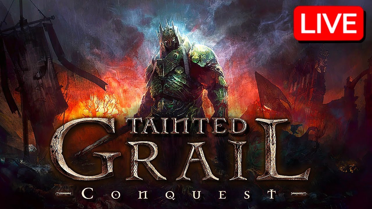 Tainted Grail: Conquest - A First Look! [LIVE] 🔴 - YouTube