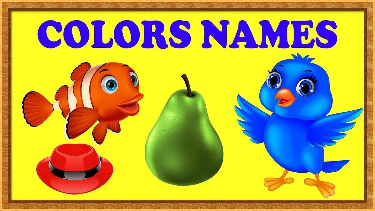 Kids Learning | Learn Colors Name For Kids | Learn Colors For Toddlers ...
