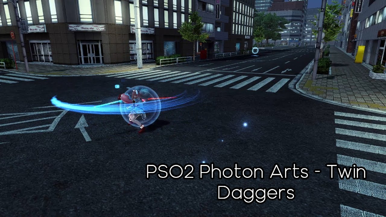 PSO2 All Twin Dagger Photon Arts (2019) - YouTube