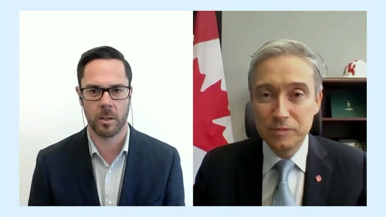 The Honourable François-Philippe Champagne on Innovation in Canada ...