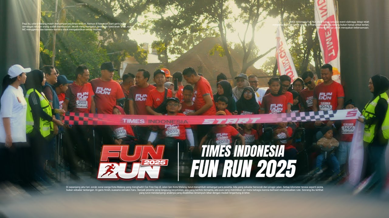 Aftermovie TIMES Indonesia Fun Run 2025 - YouTube