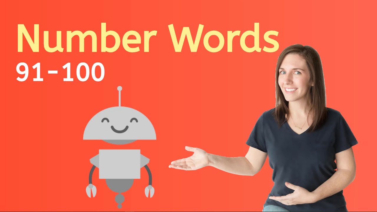 Learn How to Read Number Words 91-100! - YouTube