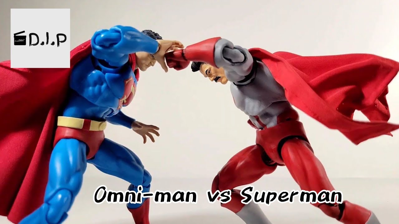 Superman vs Omni Man | Stop-motion | - YouTube