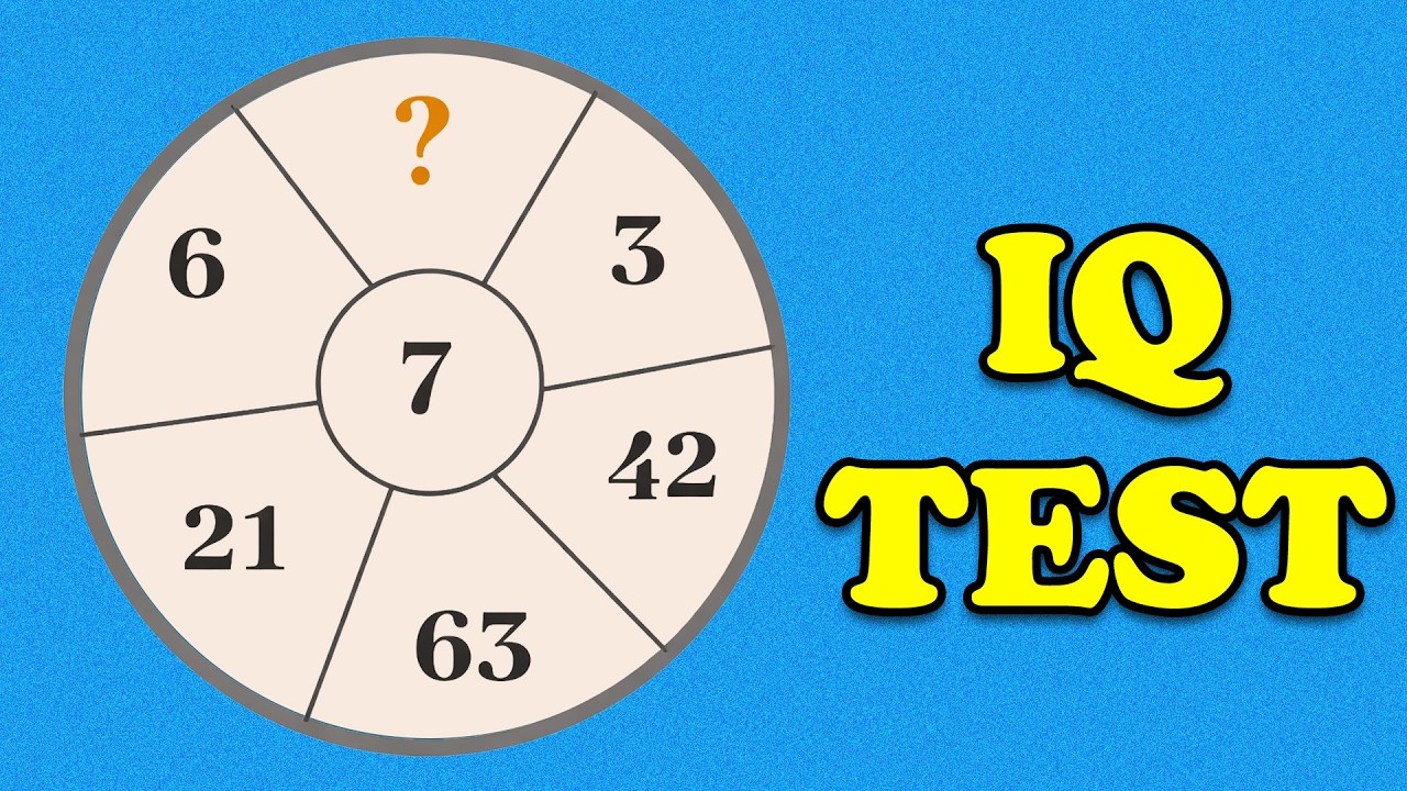 Circle Puzzle IQ Test: Find The Missing Number Challenge! - YouTube