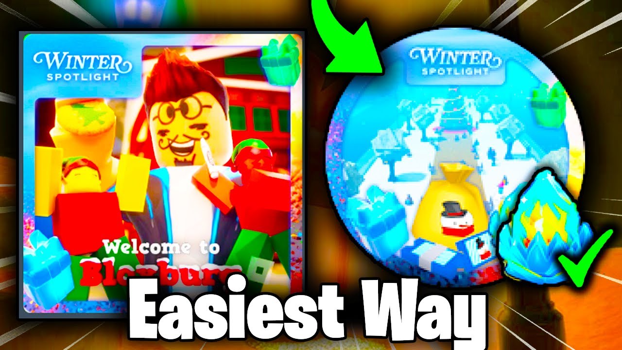 Easiest Way To Get Bloxburg Regular Token (WINTER SPOTLIGHT) - YouTube