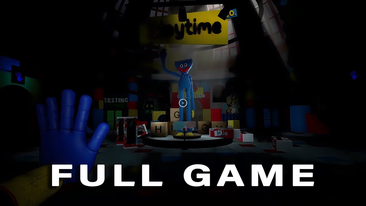 Poppy Playtime Chapter 1 - Full Game Walkthrough - YouTube