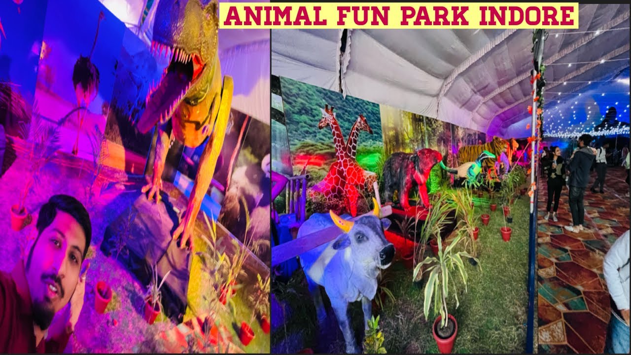 Indore Lalbagh Animal Fun park| Indore fun mela| Indore Animal Theme ...