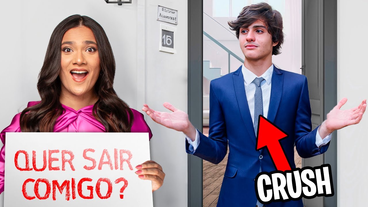 CONVIDEI MEU CRUSH DE INFÂNCIA PARA UM ENCONTRO - YouTube