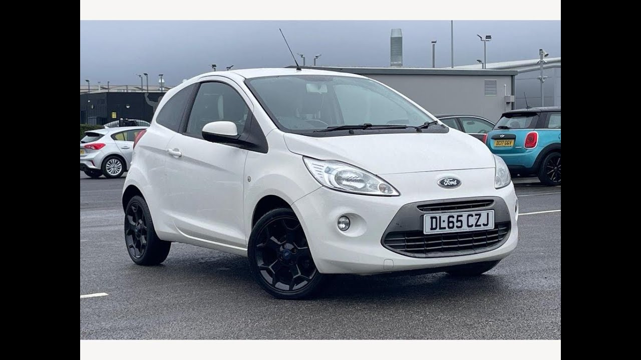 Used Ford Ka 1.2 Zetec White Edition | Motor Match Chester - YouTube