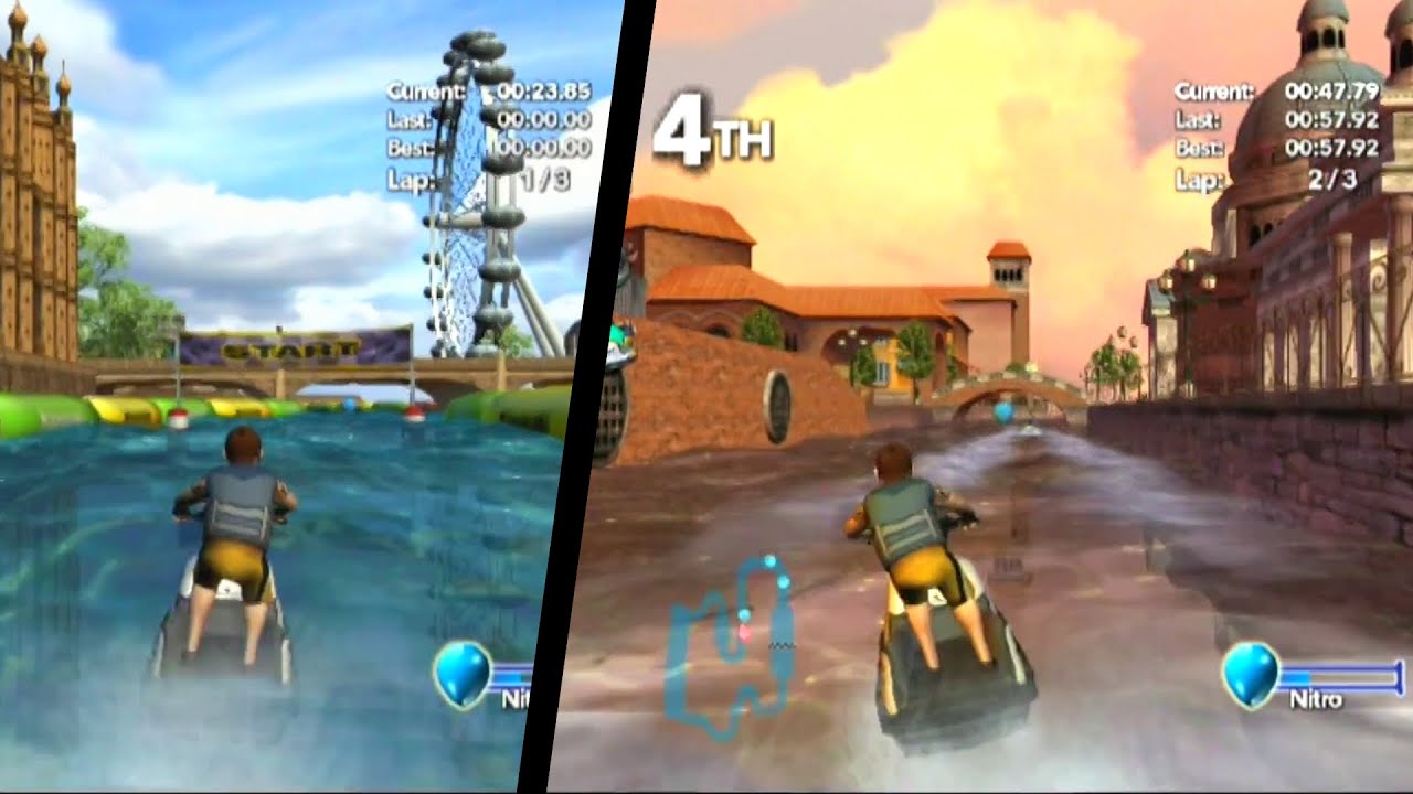 Kawasaki Jet Ski ... (Wii) Gameplay - YouTube