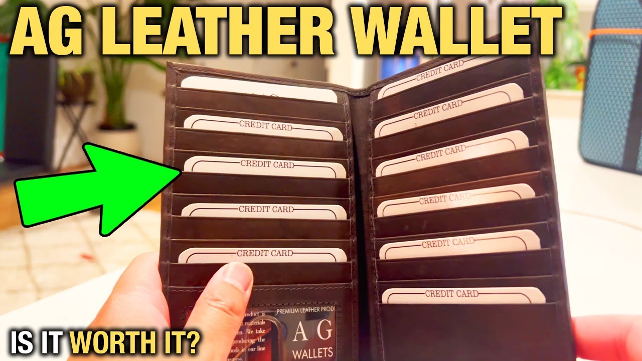 I Tried This AG Leather Wallet And I Love It - YouTube