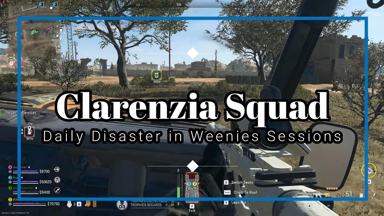 Call of Duty Warzone 2.0 // CRZA 0070 (Clarenzia Squad - Daily Disaster in Weenies Sessions ...