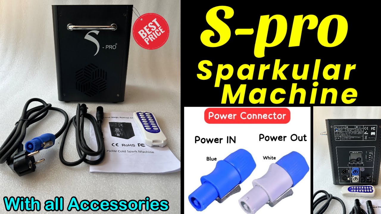 S-pro Sparkular Machine, Best Quality, Fully Remote Controlled ...