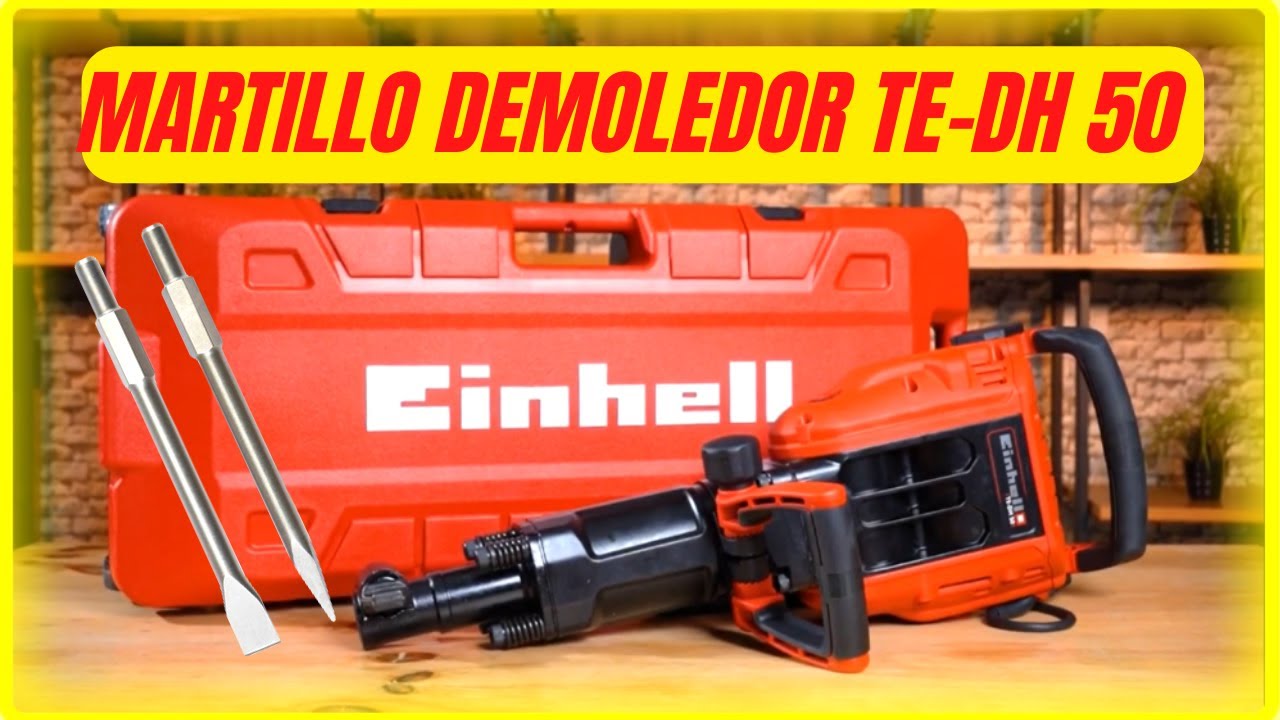 MARTILLO DEMOLEDOR TE-DH 50 EINHELL / PARA PROFESIONALES - YouTube