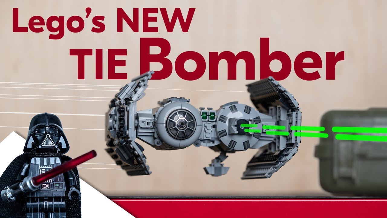 I dropped ALL THE BOMBS – LEGO TIE Bomber 75347 REVIEW - YouTube