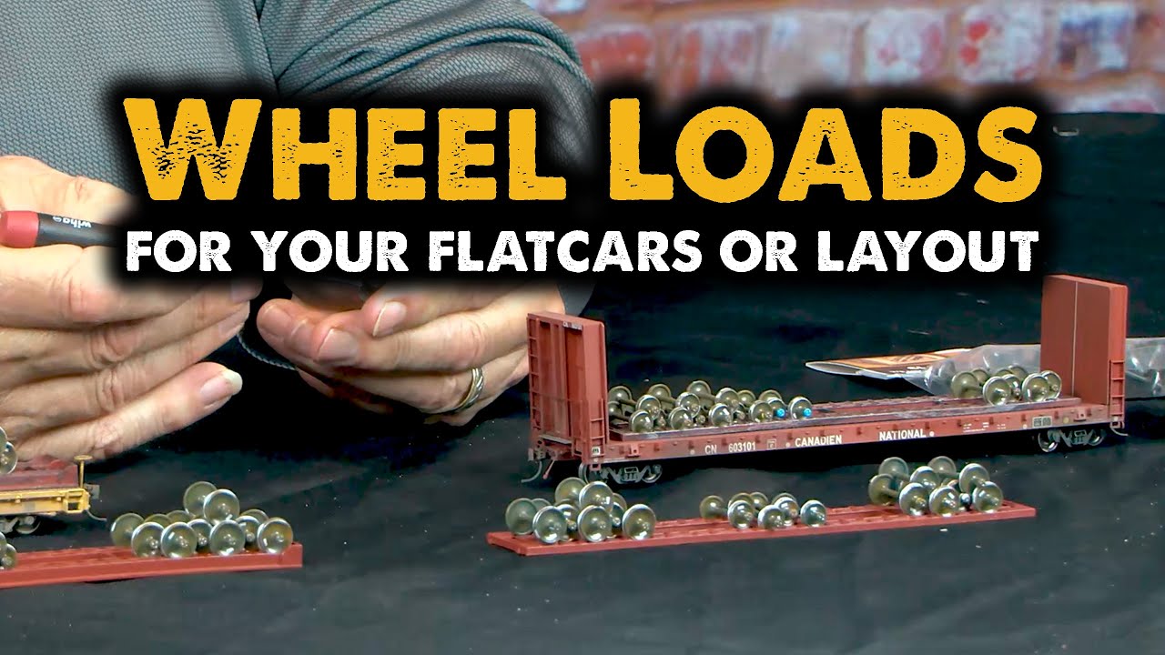 All-New Wheel Racks and Wheelset Loads for your Flatcars or Layout ...