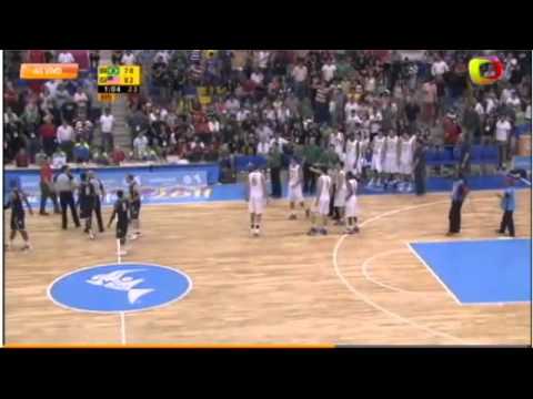 USA vs. Brazil Basketball Fight Feat. Blake Ahearn - YouTube