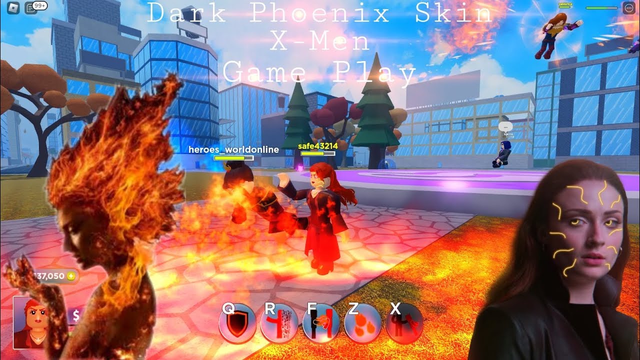 Dark Phoenix Skin X-Men Game Play - YouTube