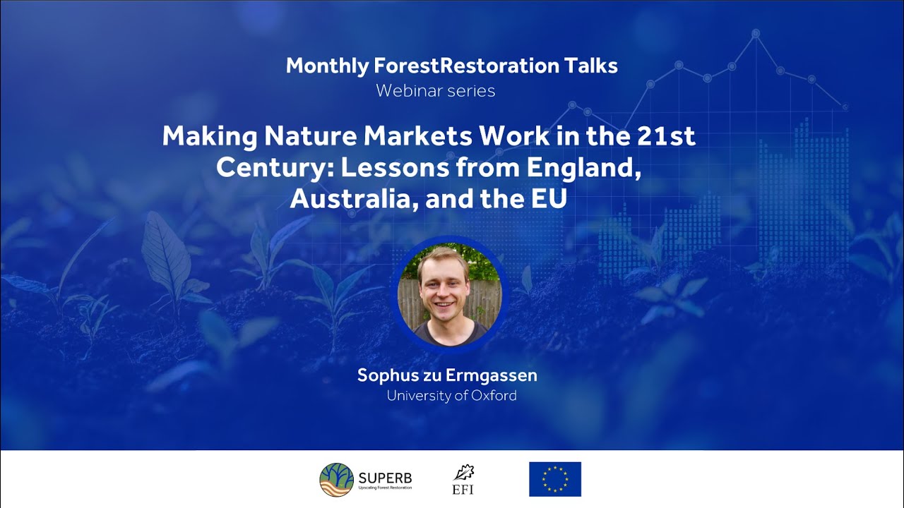 Making Nature Markets Work in the 21st Century: Lessons from England ...